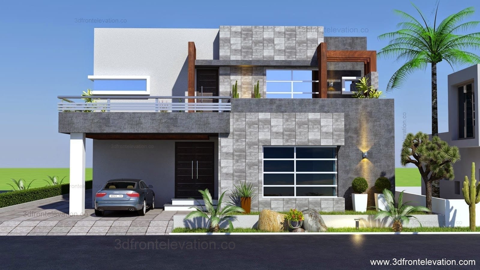 Villa Front Elevation Designs – Interior Design